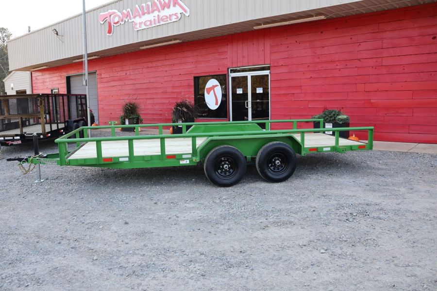 Tandem Axle Utility Trailer | Tomahawk Custom Built Trailers