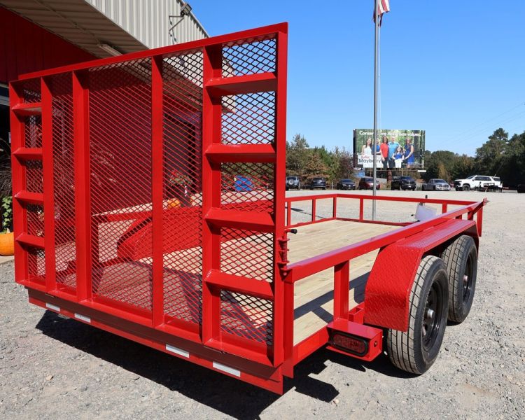 Tandem Axle Utility Trailer | Tomahawk Custom Built Trailers
